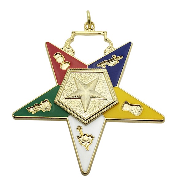 OES Officer Jewels Enameled - Set of 18