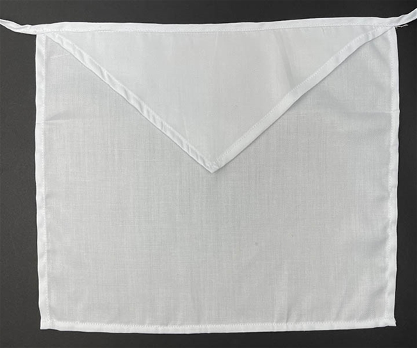 Masonic Apron - 13 x 15 Plain Individual Cloth Apron