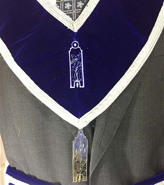 Macoy Masonic Velvet Collar
