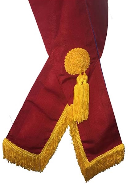 Reversible Order of Eastern Star & Amaranth reversible Sash