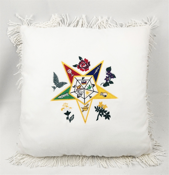 OES Pillow with Fringe