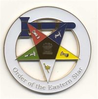 Cutout Worthy or Past Matron Auto Emblem