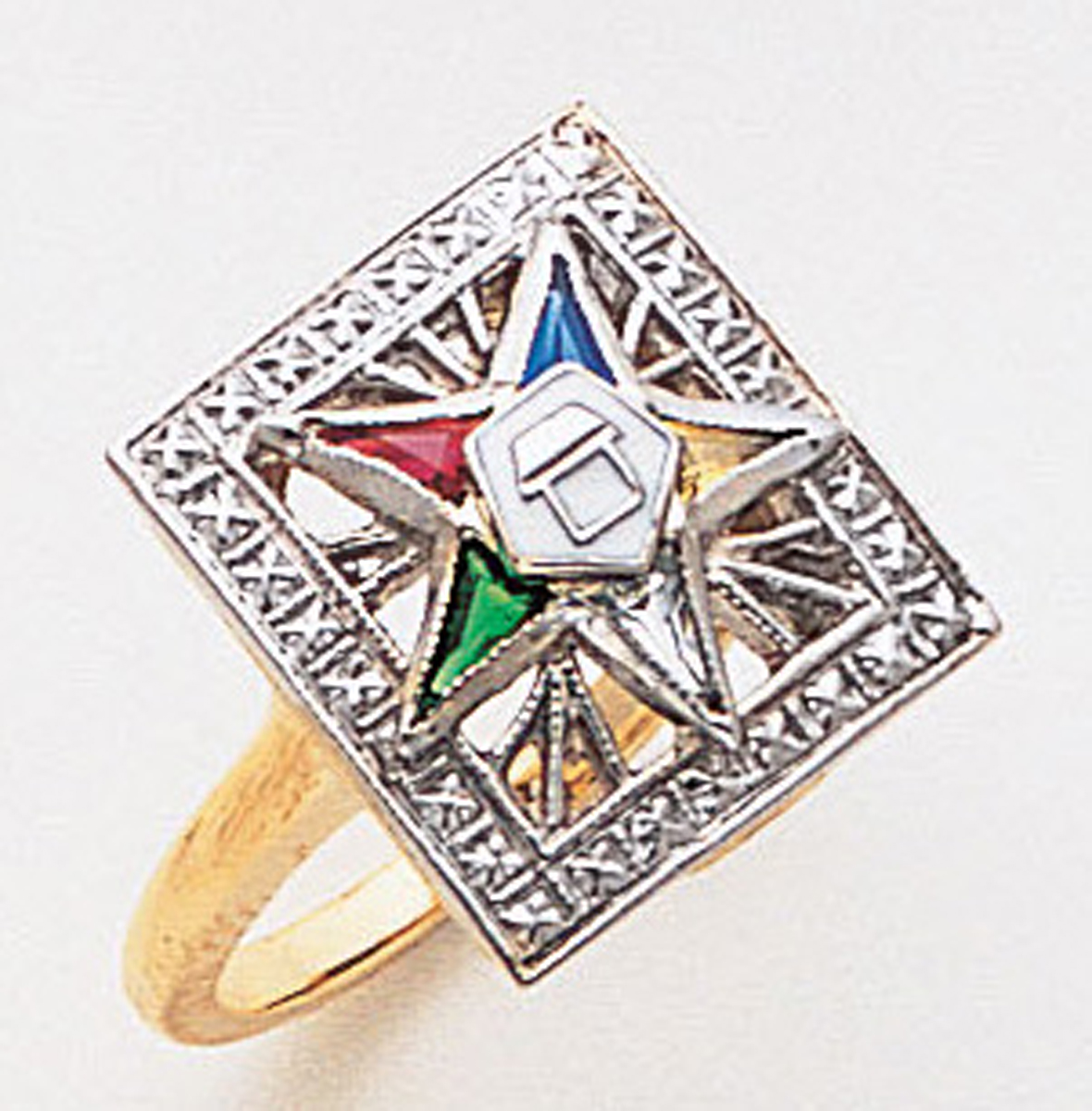 Gold OES Ring - 8857