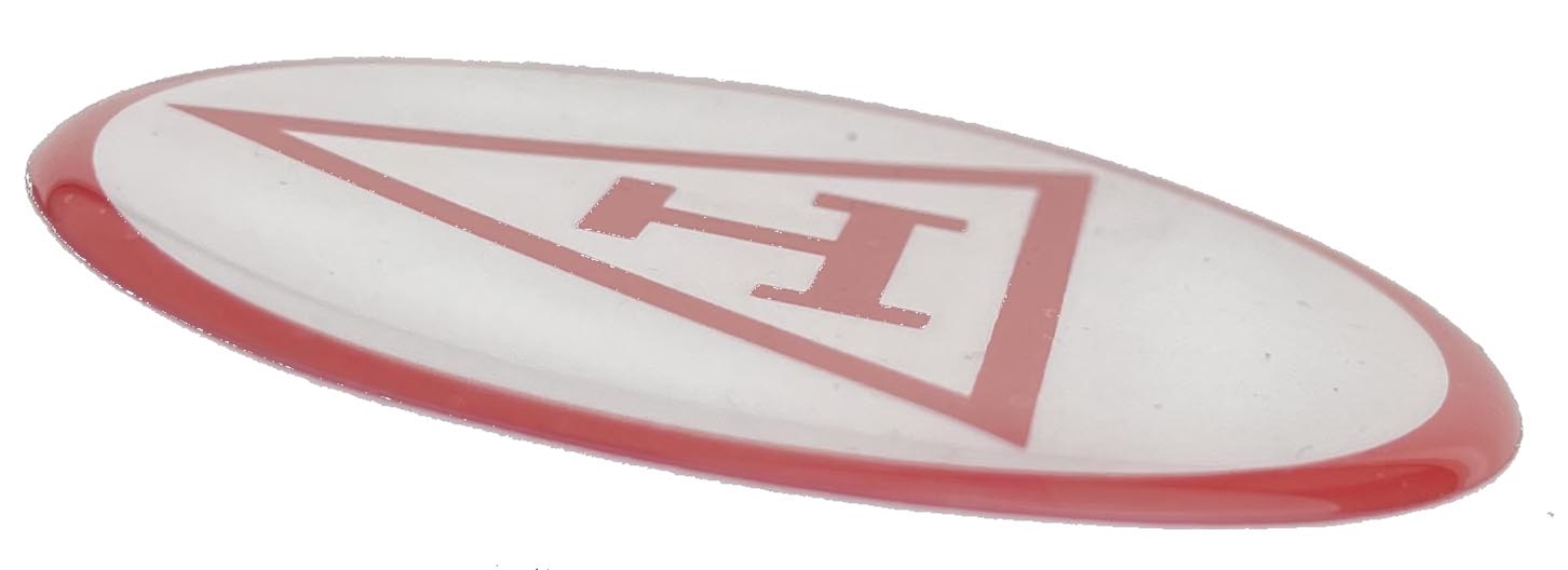 Royal Arch Triple Tau auto emblem 2" Polymer