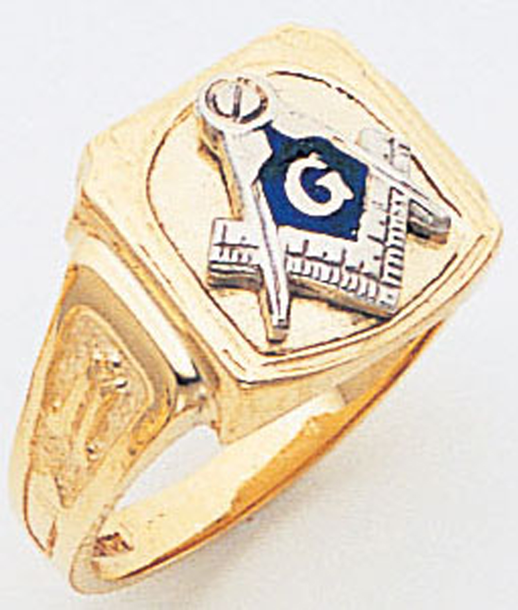 Masonic Gold Ring - 9987