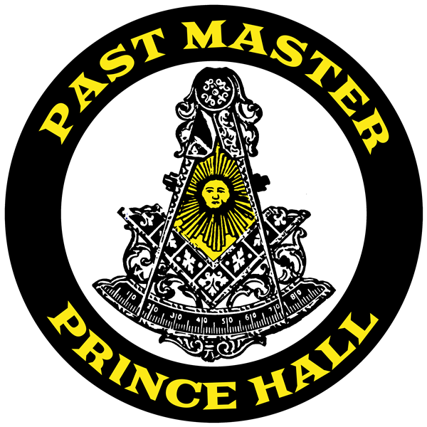 Prince Hall Past Master auto emblem