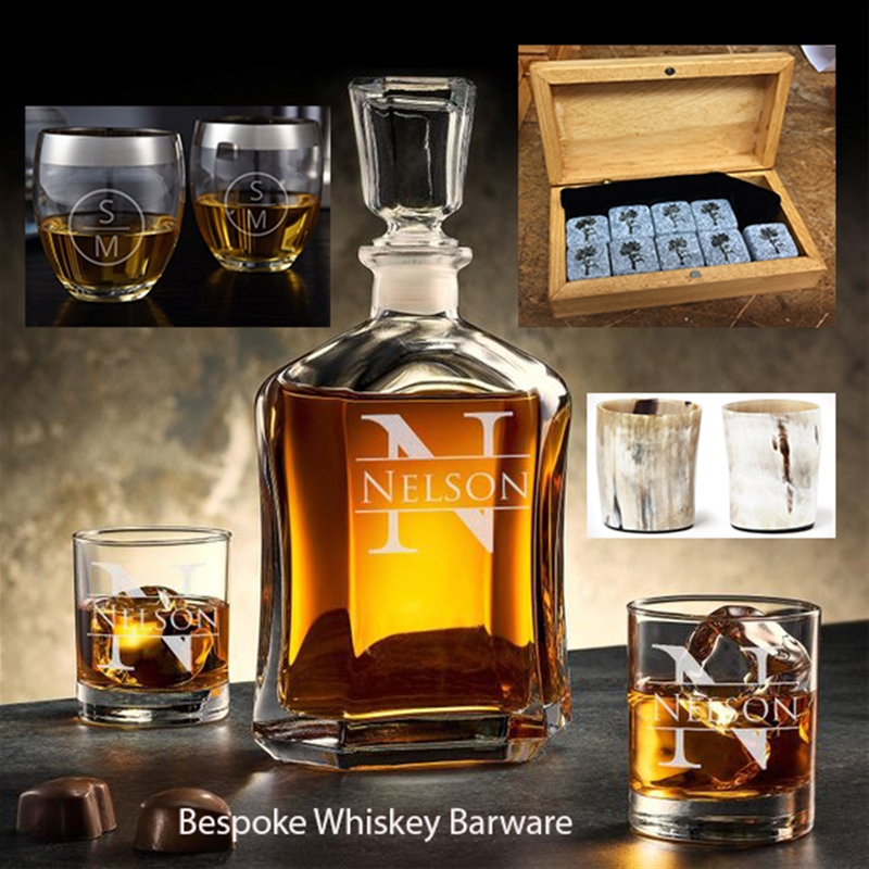 Custom Whiskey Barware