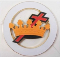 Cutout Knights Templar / Cyrene Auto Emblem