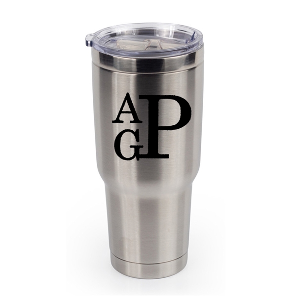 BOSS 32 OZ MASONIC STAINLESS STEEL THERMAL TUMBLER