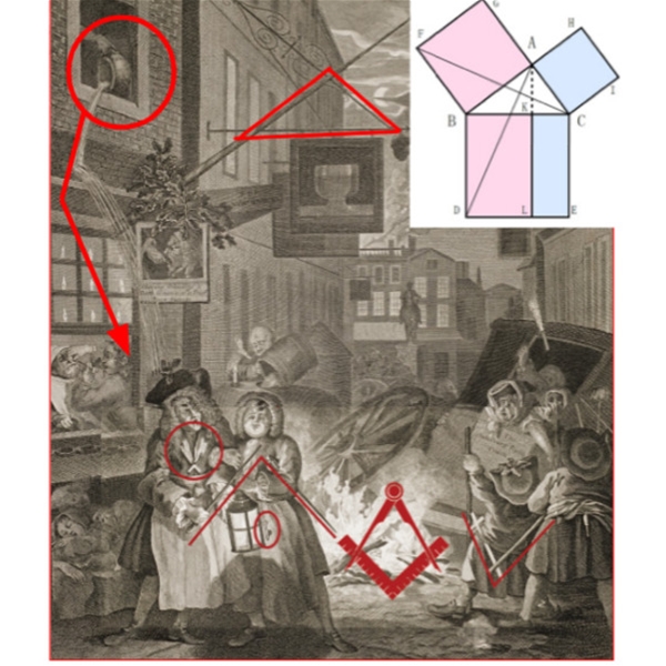 William Hogarth A Freemason's Harlot
