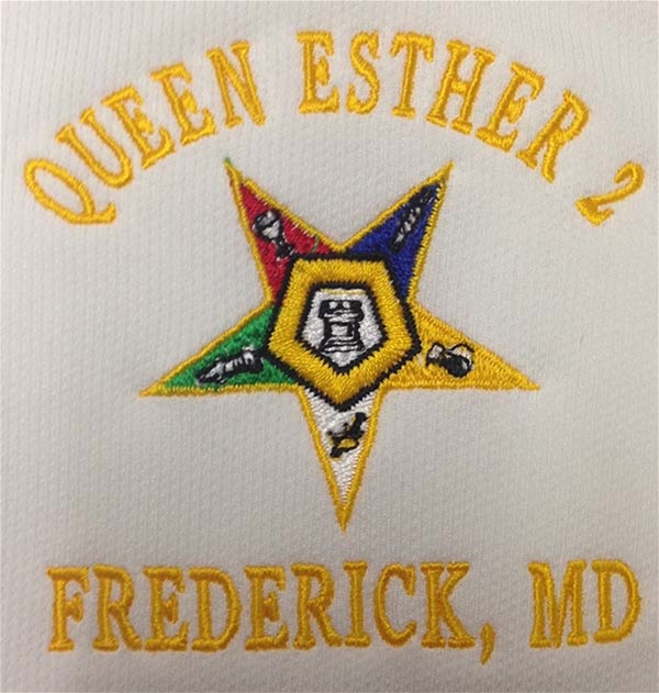 Electa Chapter 24 Eastern Star Polo Shirt