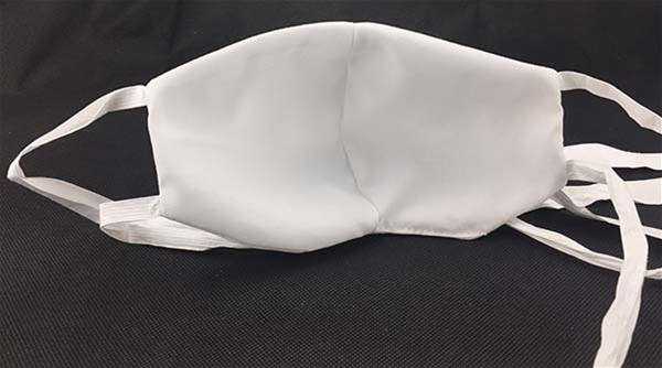 Eastern Star White Face covering - Made in USA