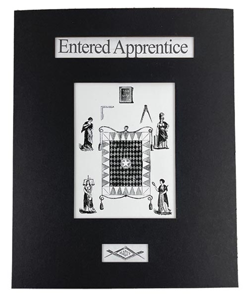 Entered Apprentice Print in mat
