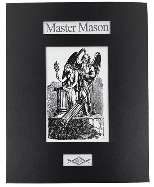 Master Mason Print in Mat