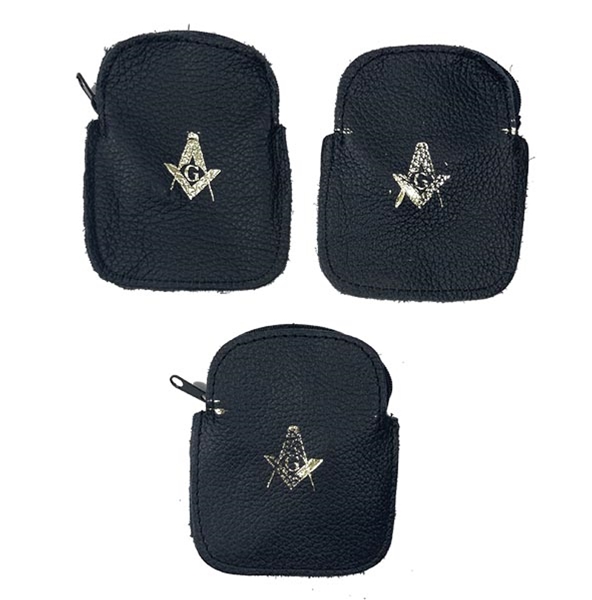 Small pouch poorly gold stamped - Set of 12 - Sold AS IS