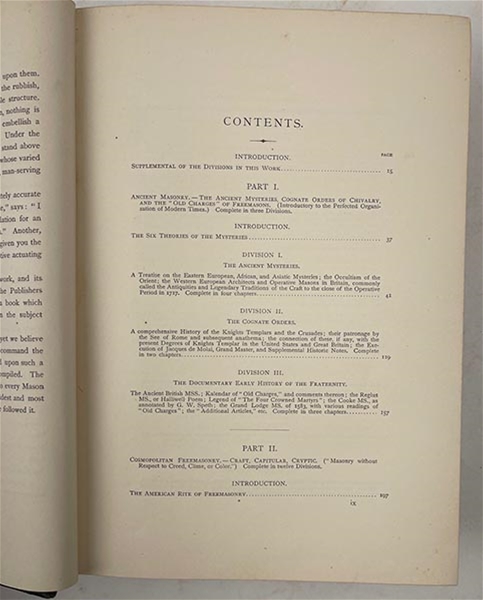 History of Freemasonry and Concordant Orders
