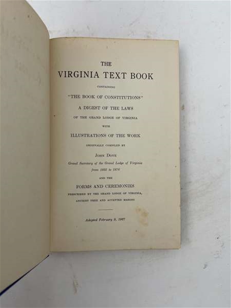 Virginia Text Book 1927