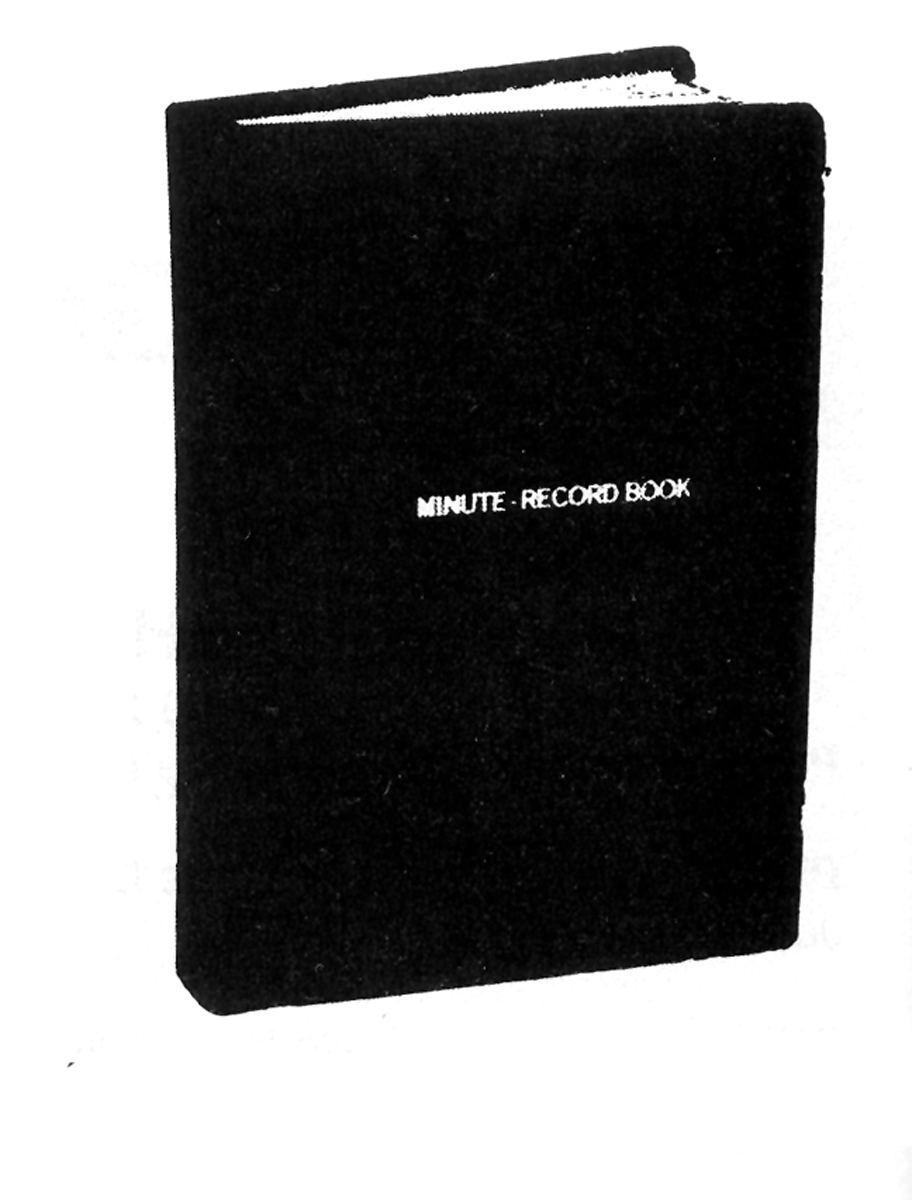 Masonic Loose Leaf Minute Book